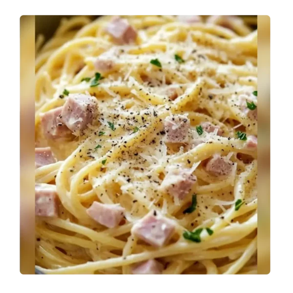 Ham And Cheese Pasta → Poli250 Café